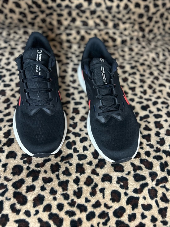 Nike | Shoes | Nike Mens Black And White Sneakers With Red Accents ...